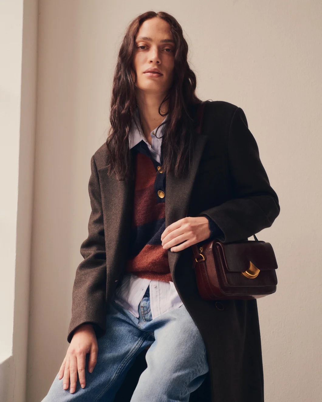 Sessun Cobby Sweater Navyrust – Coal Town Goods